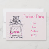 Perfume party plan party invitation | Zazzle