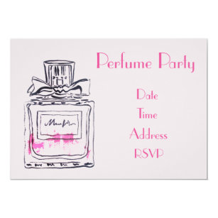 Perfume Invitations | Zazzle