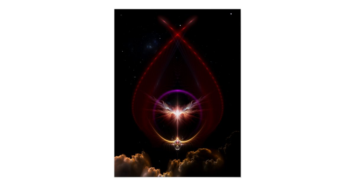 Peridin Fractal Art Perfect Poster | Zazzle