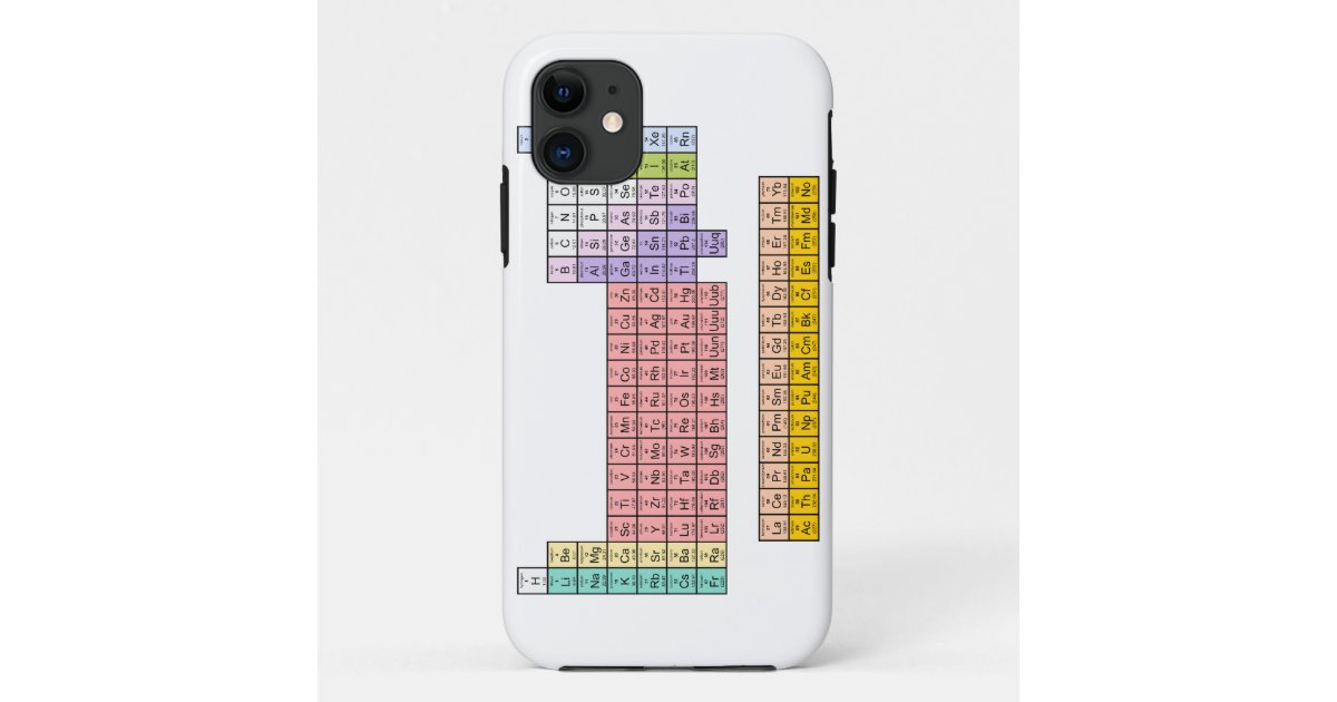 Periodic Table iphone 5 case | Zazzle