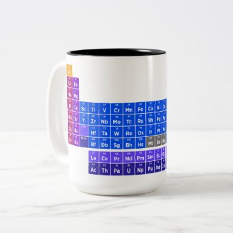 Periodic Table of Elements Coffee Mug | Zazzle