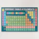 Periodic Table of Elements Jigsaw Puzzle | Zazzle