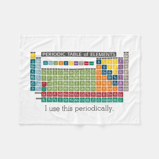 Periodic Table of the Elements T-Shirt | Zazzle.com