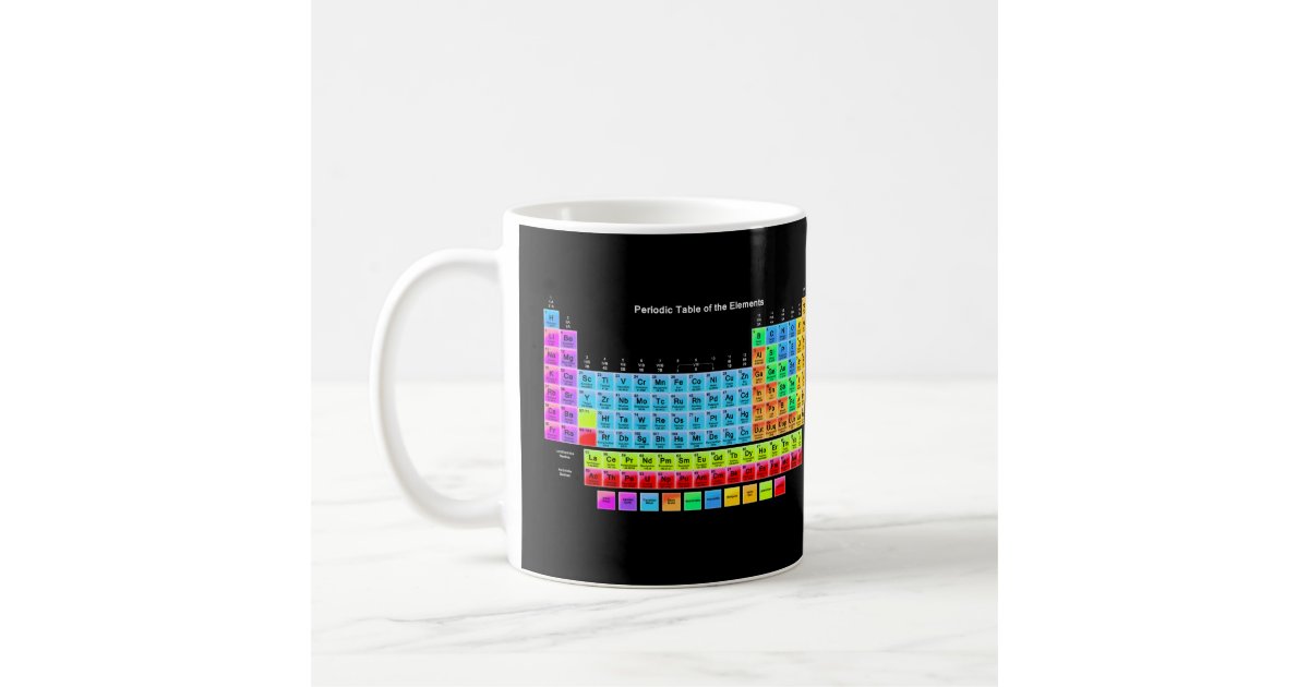 Periodic Table of the Elements Coffee Mug | Zazzle