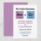Periodic Table of the Elements Invitation | Zazzle