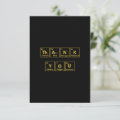 Periodic Table Thank you card | Zazzle