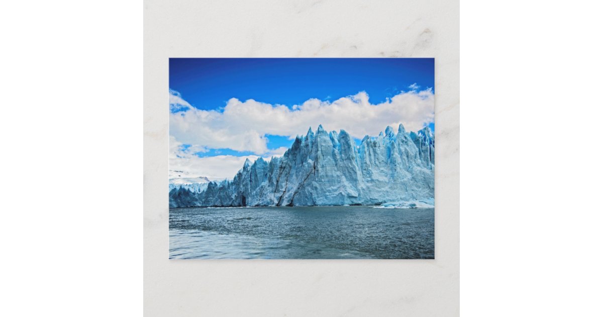 Perito Morena Glacier, Patagonia Postcard | Zazzle