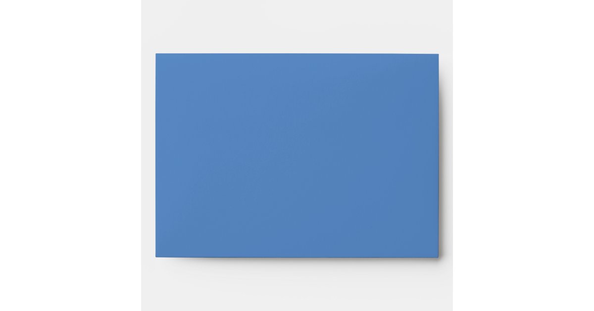 Periwinkle Blue 5x7 Envelope | Zazzle