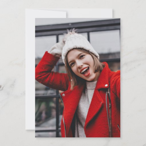 Periwinkle Checkerboard Graduation Party Photo Invitation | Zazzle