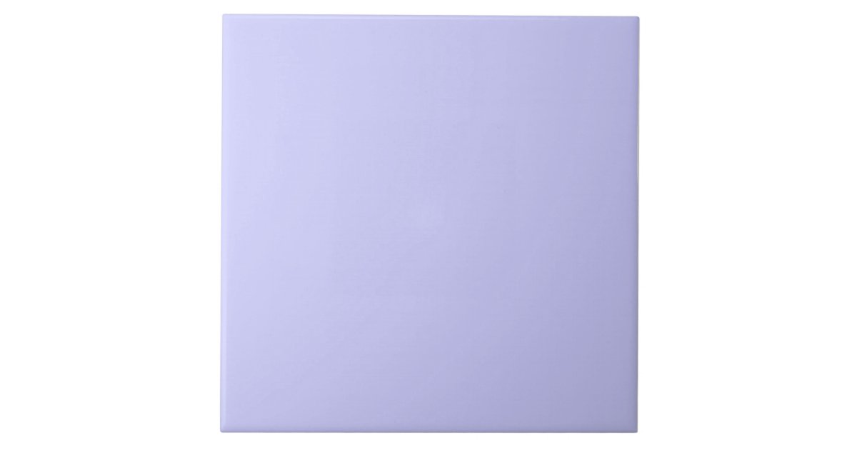 Periwinkle color blue-violet ceramic tile | Zazzle