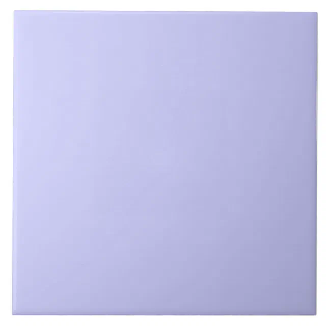 Periwinkle color blue-violet ceramic tile | Zazzle