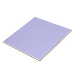 Periwinkle color blue-violet ceramic tile | Zazzle