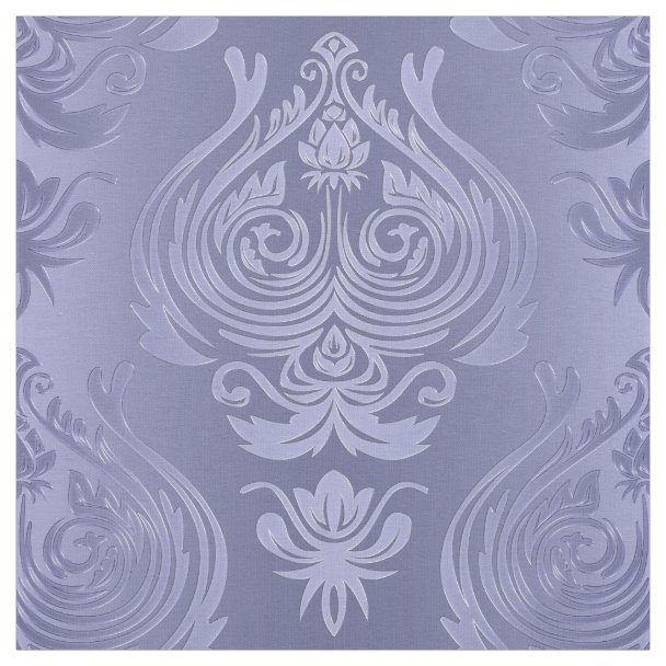 Purple Floral Damask Fabric | Zazzle