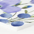 Periwinkle Wildflower Airy Floral Wedding Welcome Foam Board | Zazzle