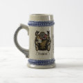 Perkins Family Coat of Arms on a Stein | Zazzle