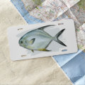 Permit Fish License Plate | Zazzle