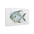 Permit Fish License Plate | Zazzle
