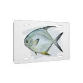 Permit Fish License Plate | Zazzle