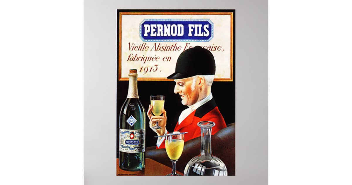 Pernod Fils Poster | Zazzle