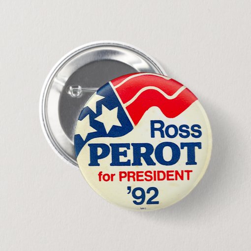 Perot - Button | Zazzle