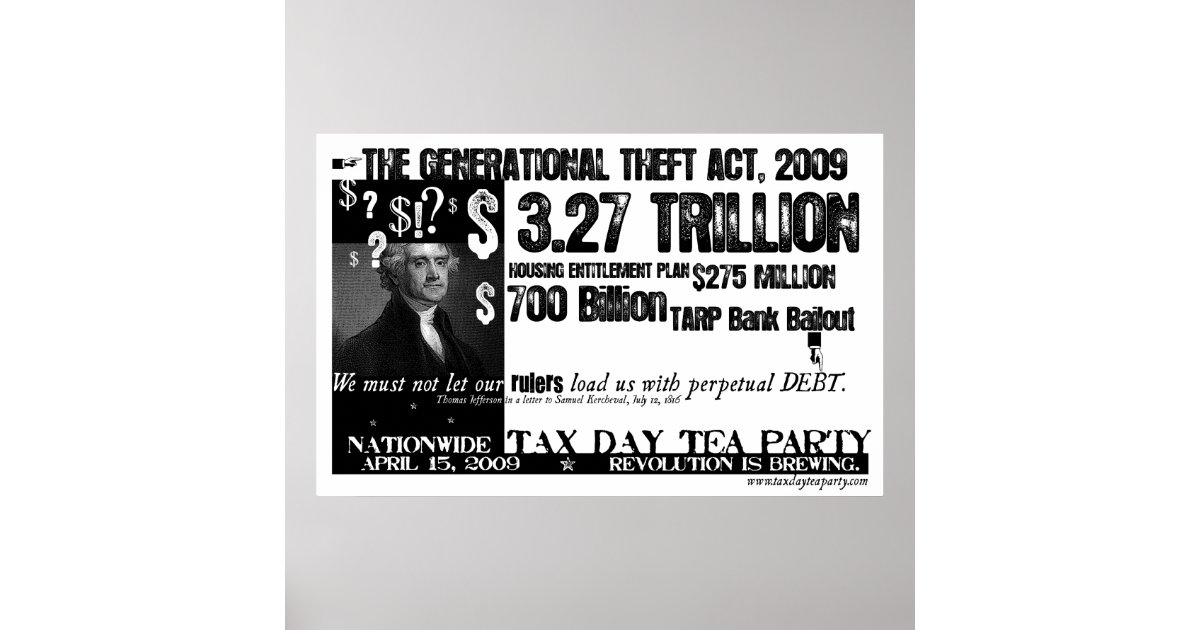 Perpetual Debt Poster | Zazzle