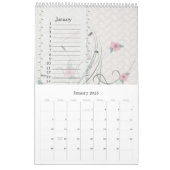 Perpetual Dutch Birthday Calendar Vintage Lace | Zazzle