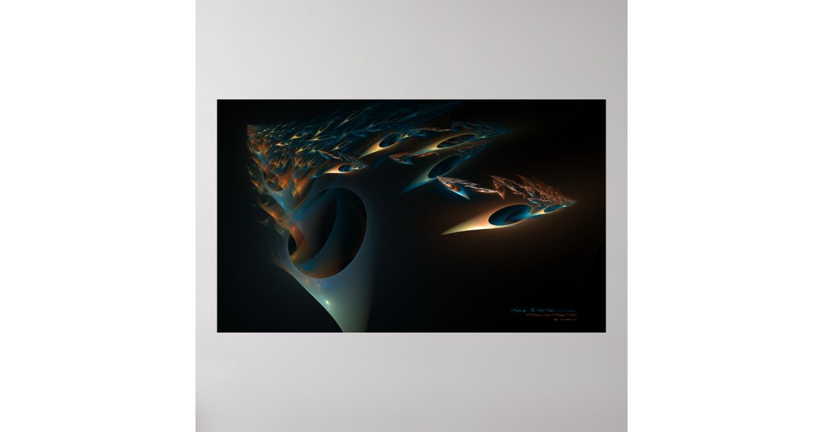 Perplexity - the Vivid Vision Canvas FineArtPrint Poster | Zazzle