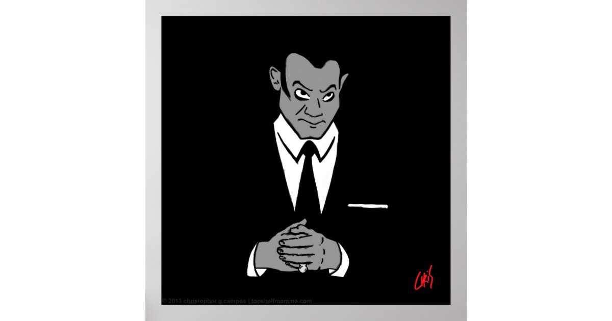 Perry Mason Portrait Poster | Zazzle