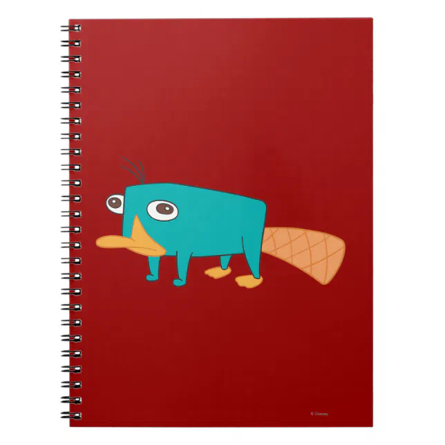 Perry the Platypus Notebook | Zazzle