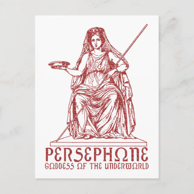Persephone Postcard | Zazzle