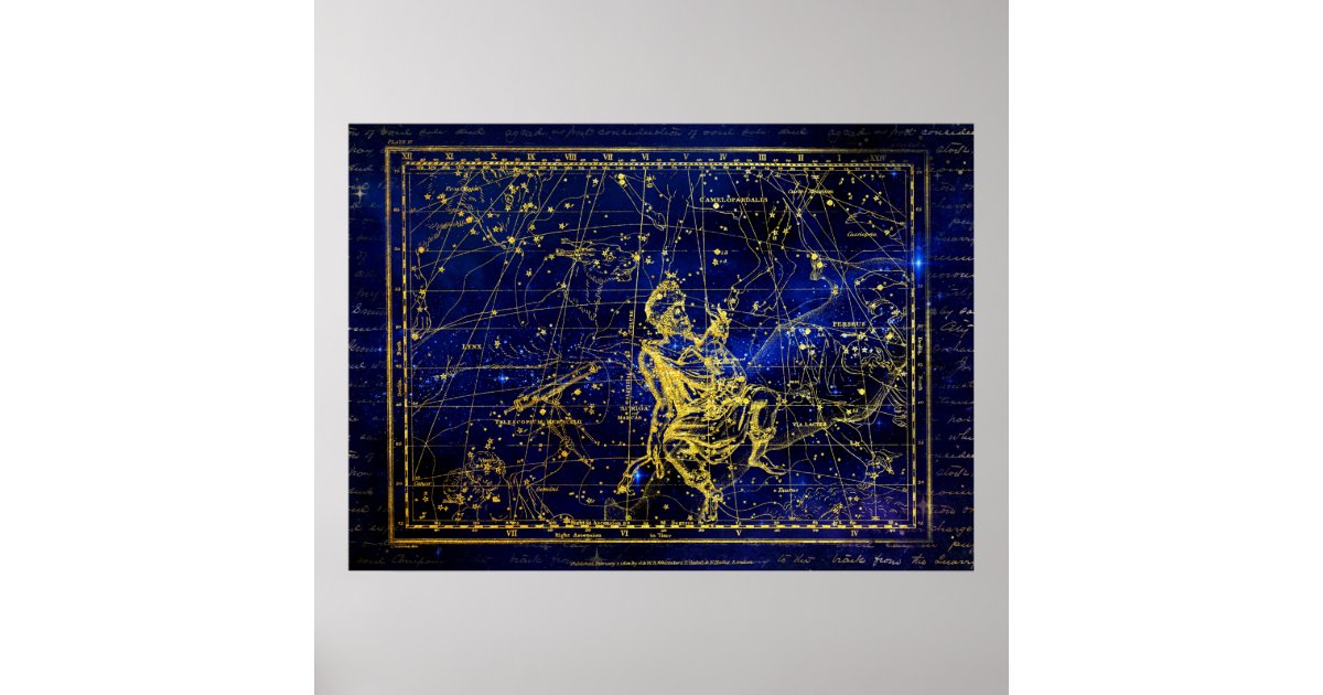 perseus constellation poster | Zazzle