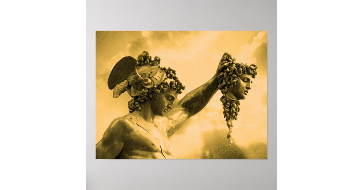 Perseus vs Medusa Poster | Zazzle