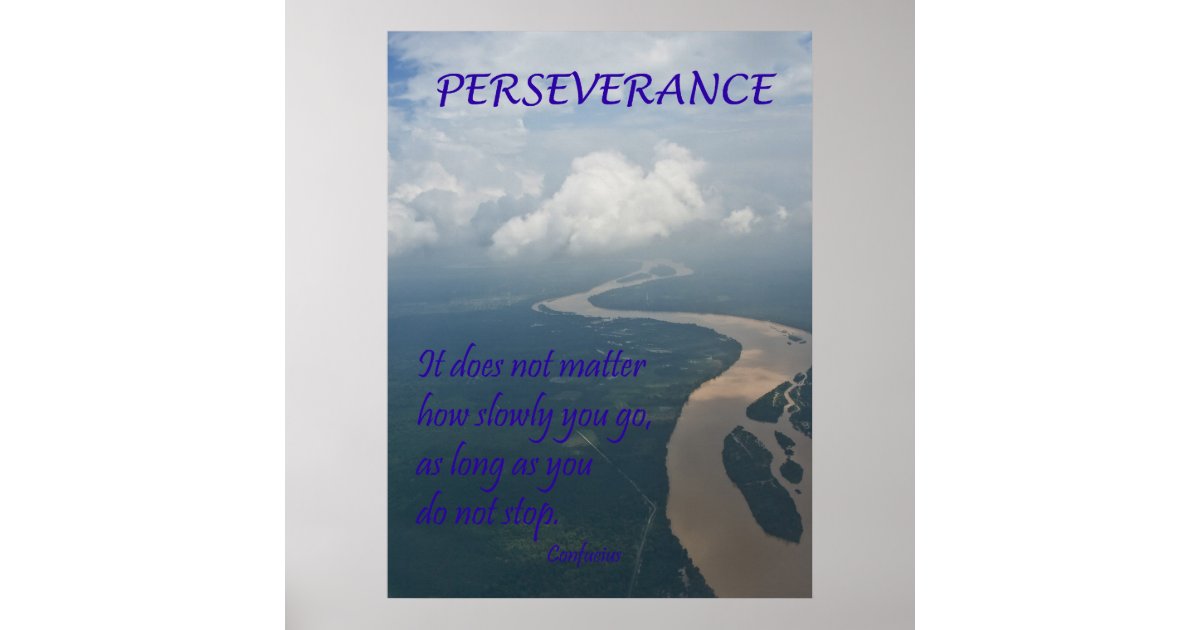Perseverance - Poster | Zazzle