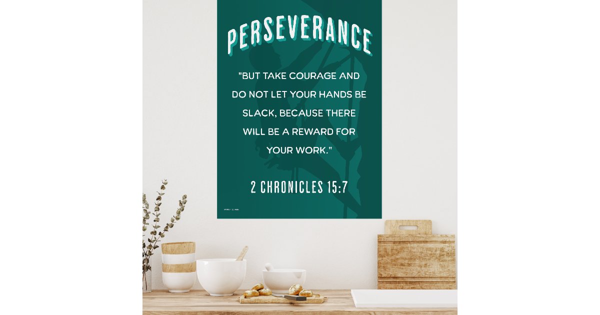 Perseverance Poster | Zazzle