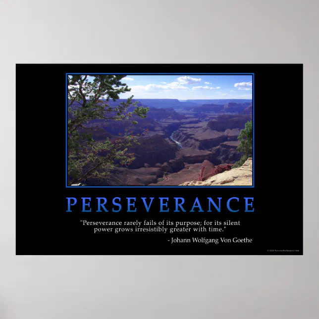 Perseverance Poster | Zazzle