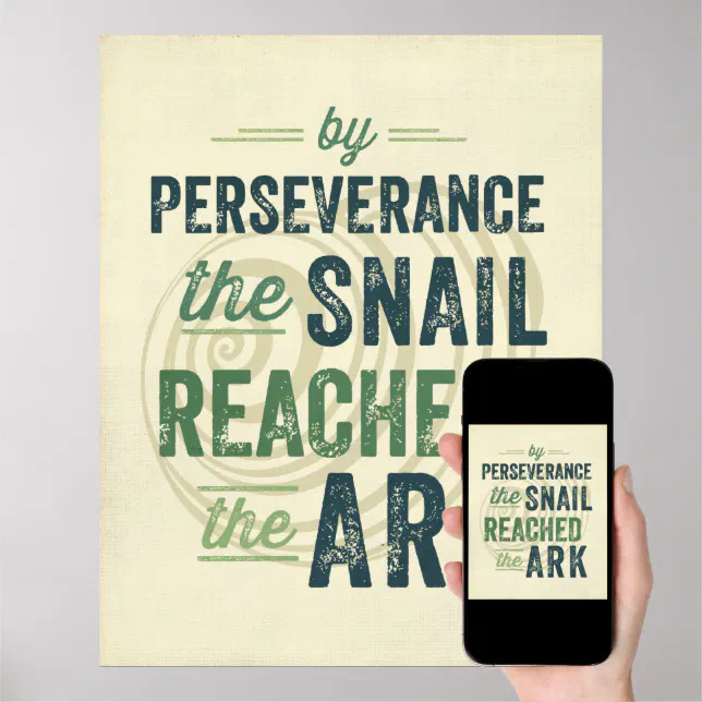 Perseverance Poster | Zazzle
