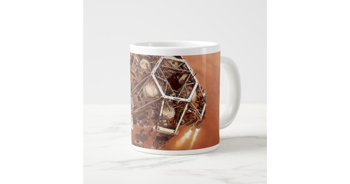 Perseverance Rover Firing Up Descent Stage Engines Giant Coffee Mug ...