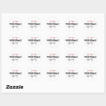 Perseverance Stickers | Zazzle