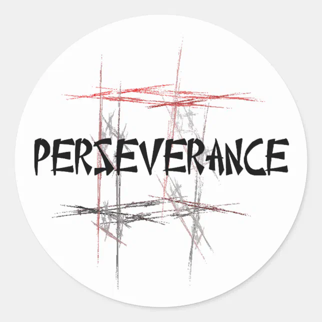 Perseverance Stickers | Zazzle