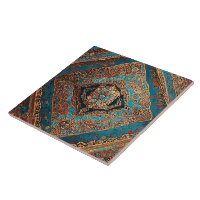Persian Modern Beautiful Old Pattern Collection Ceramic Tile | Zazzle