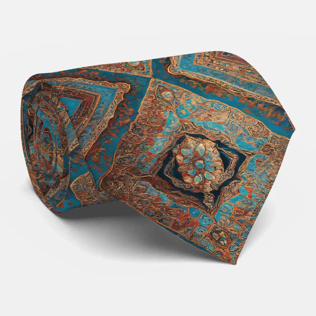 Persian Modern Beautiful Old Pattern Collection Neck Tie | Zazzle