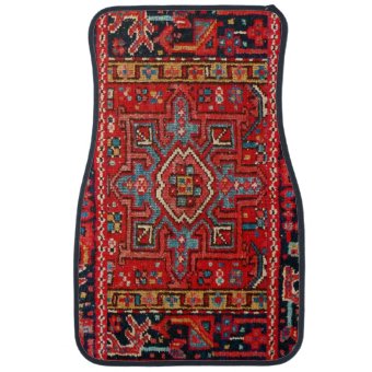 Persian Rug Design Set of 4 Car Mats | Zazzle