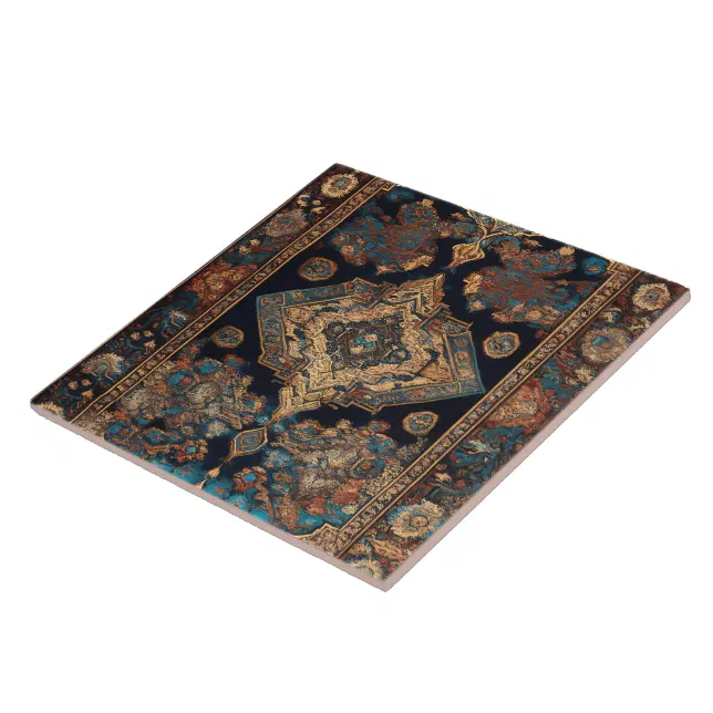 Persian Trendy Beautiful Old Pattern Collection Ceramic Tile | Zazzle