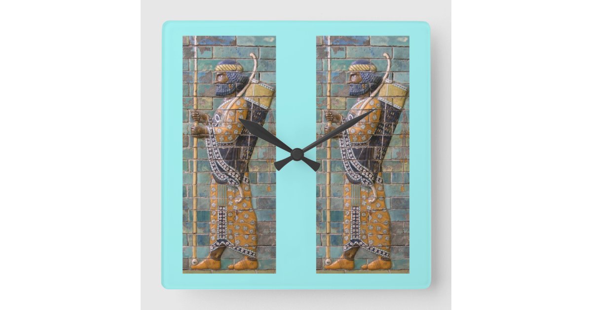 Persian Warrior Wall Clock | Zazzle