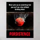 Persistence Basketball Inspirational Motivational Poster | Zazzle
