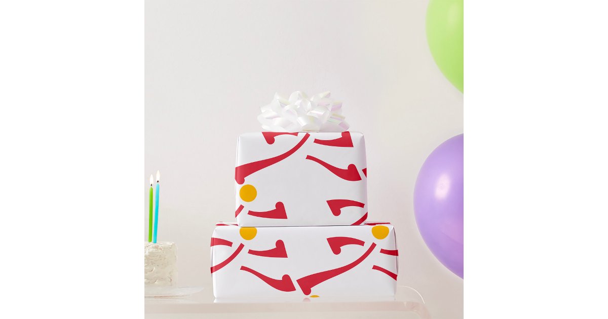 Person Running Icon Wrapping Paper | Zazzle