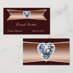 Personal Assistant Business Cards | Zazzle