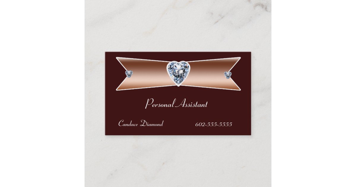 Personal Assistant Business Cards | Zazzle