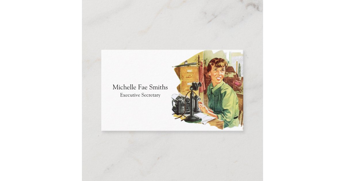 Personal Assistant Virtual Assistant Business Card | Zazzle