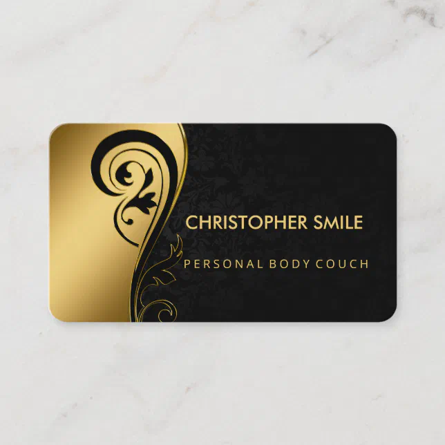 Personal Body Couch Professional Modern Business Card | Zazzle